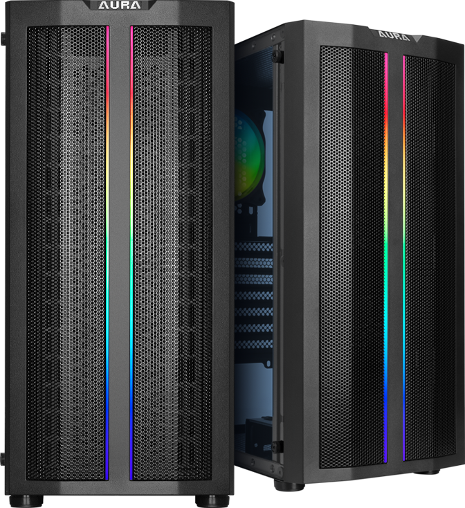 Gamdias AURA GC3 Mid Tower Black Casing Price in BD | RYANS