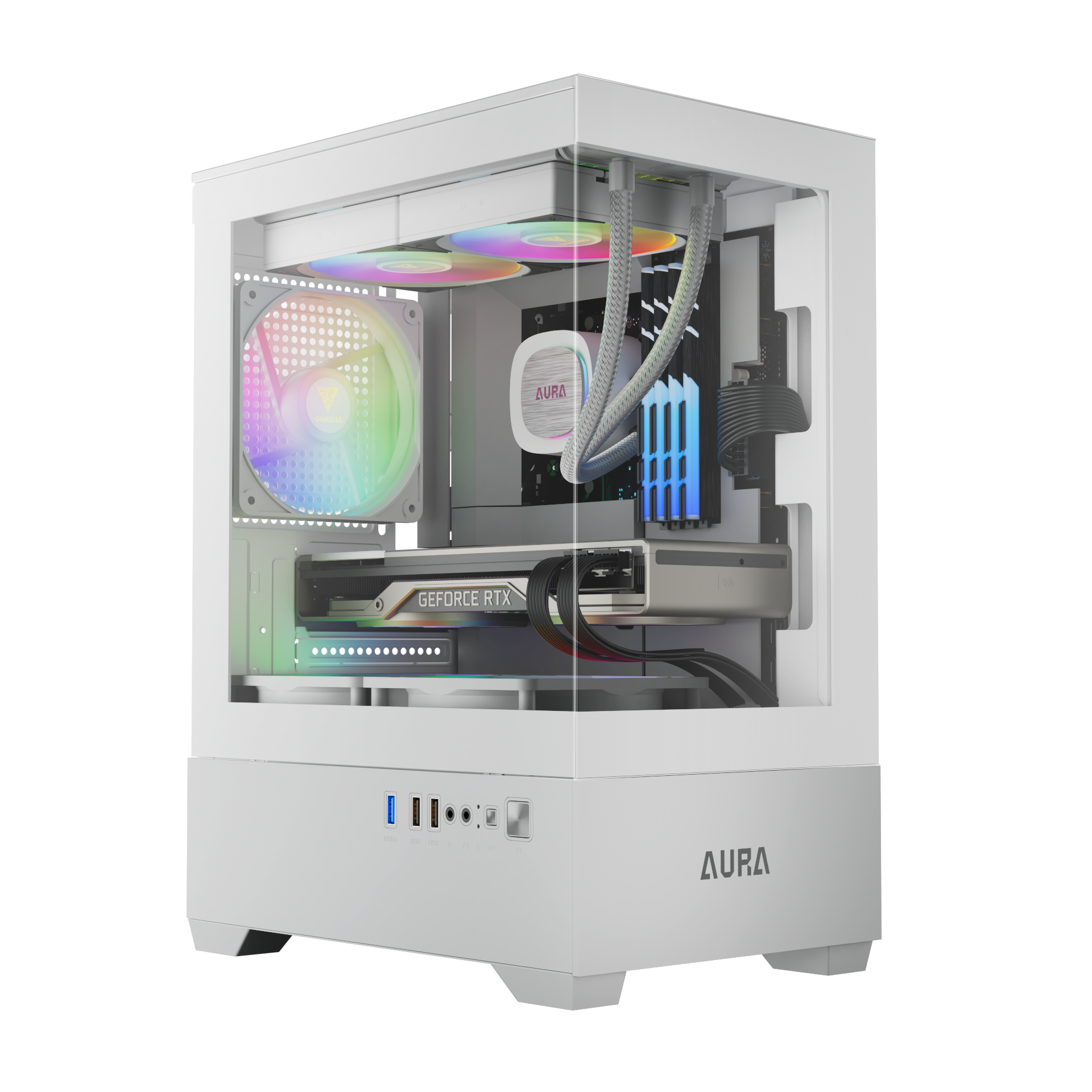 AURA GC9M WH ARGB ｜ GAMDIAS