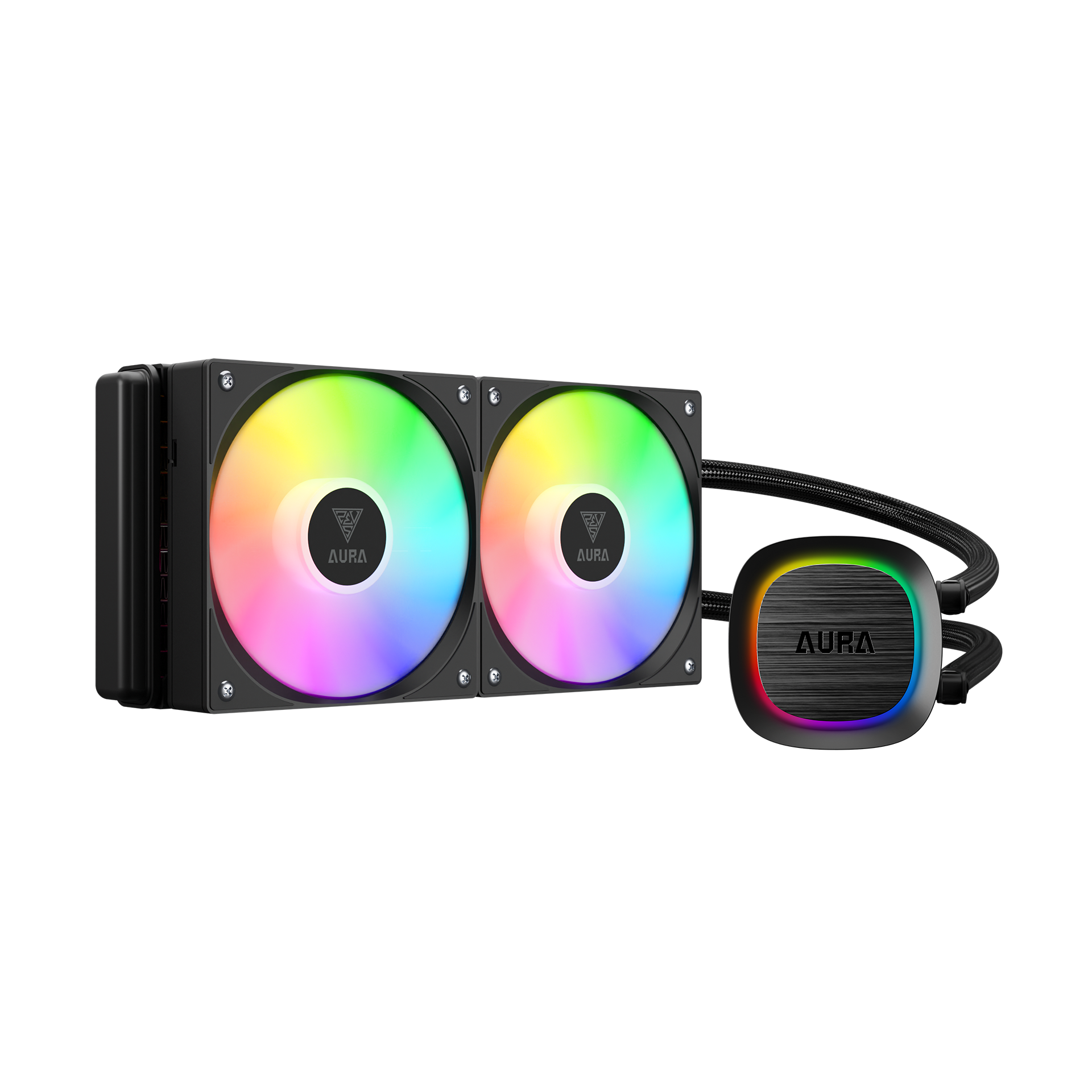 AURA GL240 V2 AGRB Liquid Cooler | GAMDIAS