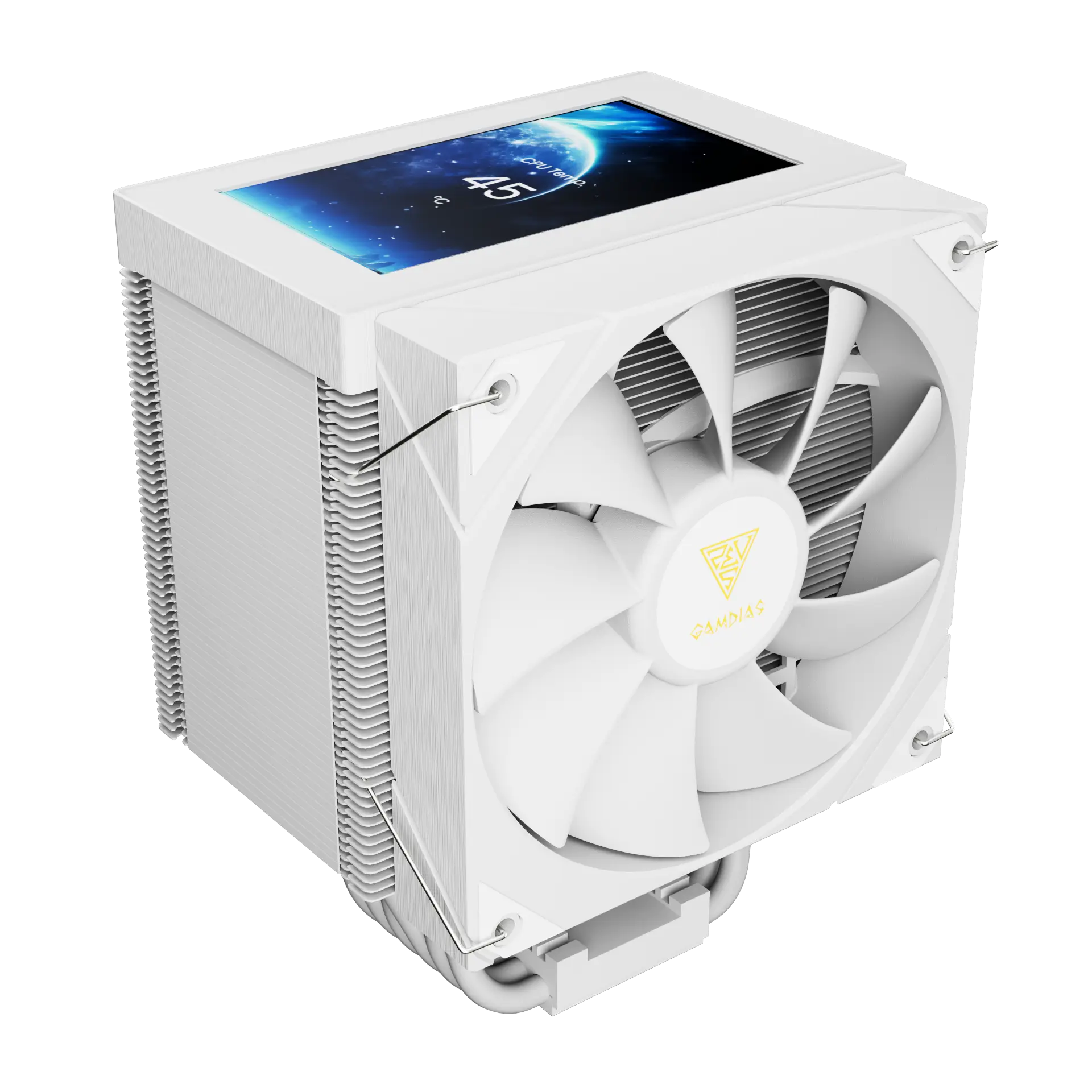 BOREAS M2-61L WH CPU Air Cooler | GAMDIAS