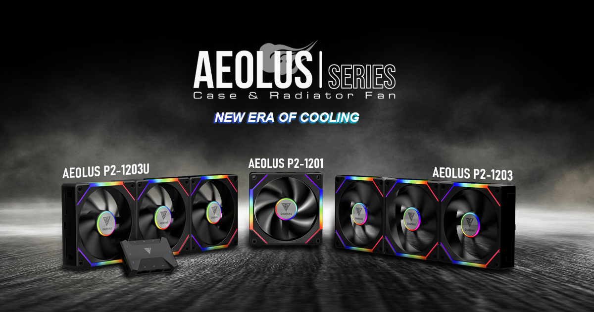 NEW ERA OF COOLING—GAMDIAS AEOLUS P2 SERIES DAISY CHAIN FANS WITH ARGB ...