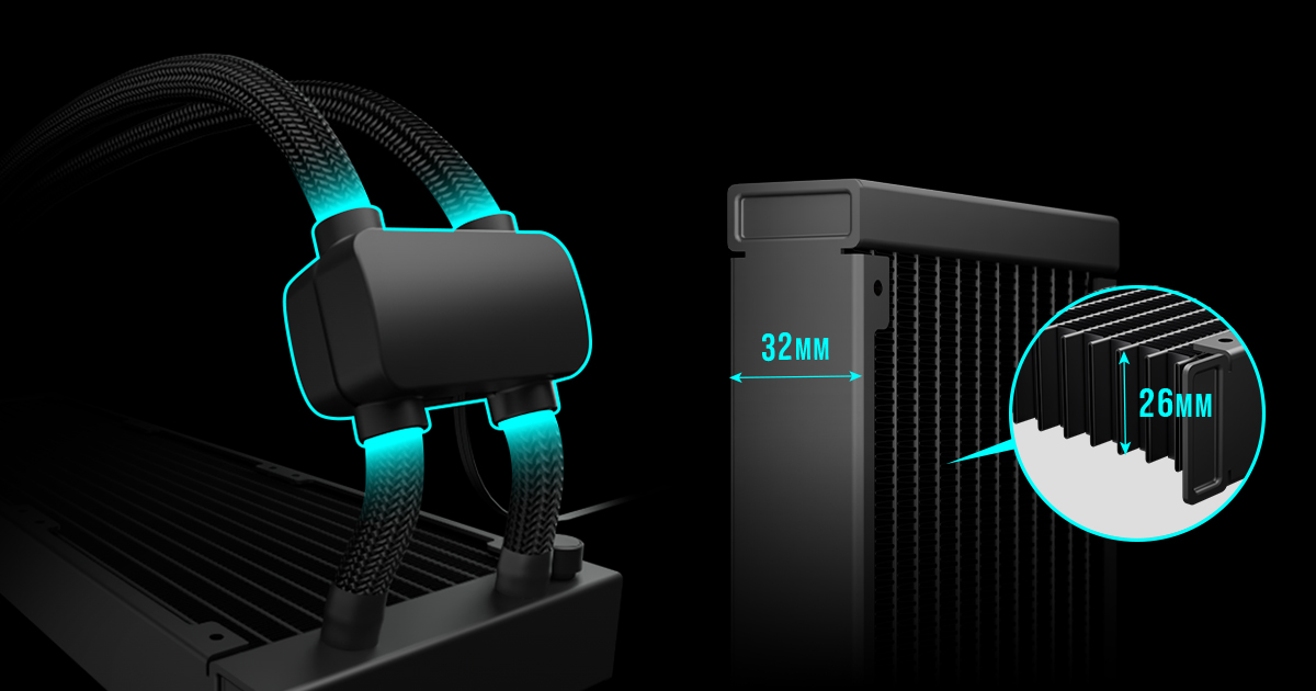ELITE COOLING POWER—GAMDIAS DEBUTS CHIONE M4 LCD DISPLAY LIQUID COOLER