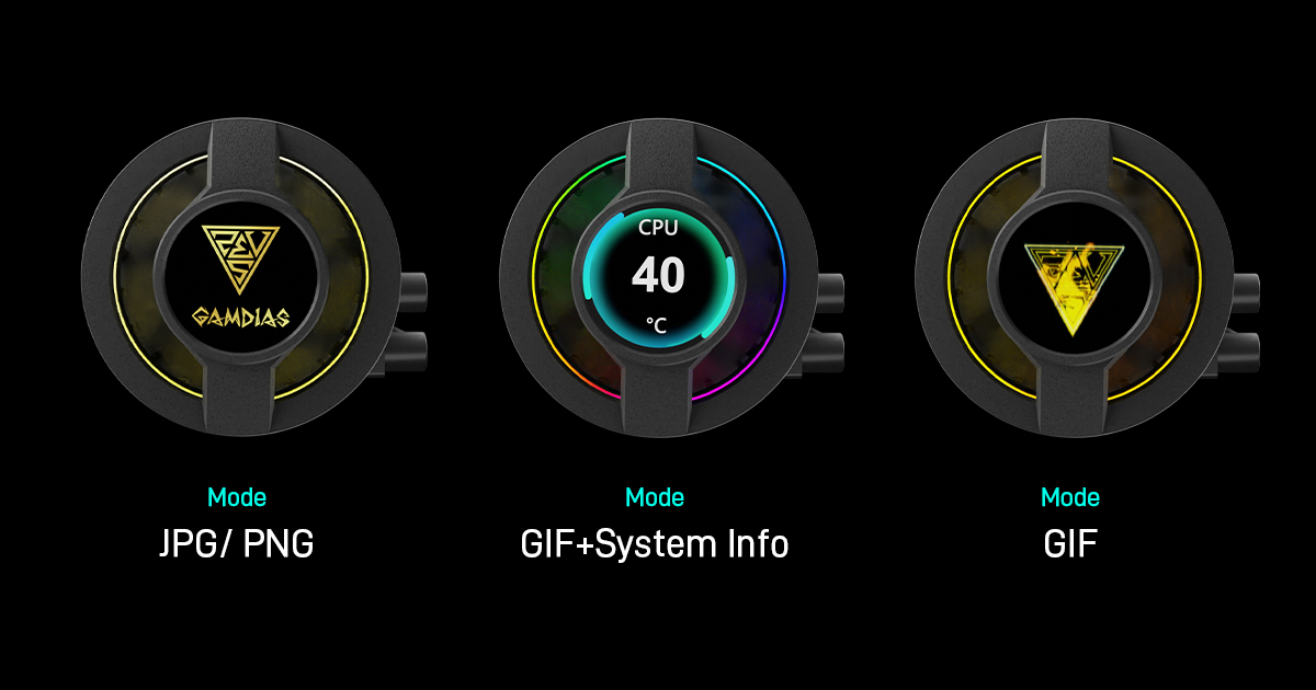 UNVEIL NEXT GENERATION COOLING - GAMDIAS CHIONE P3 LCD DISPLAY LIQUID ...
