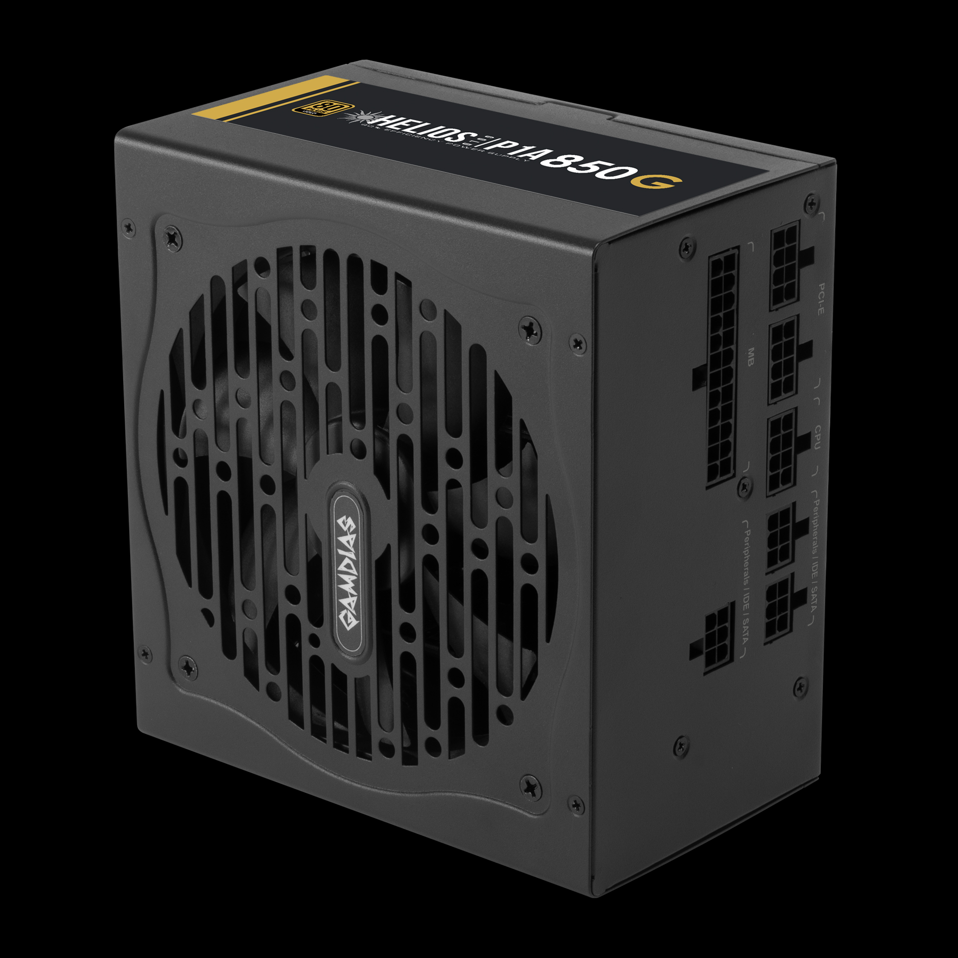 GAMDIAS HELIOS P1A-850G 850W 80+ GOLD FULLY MODULAR POWER SUPPLY ...